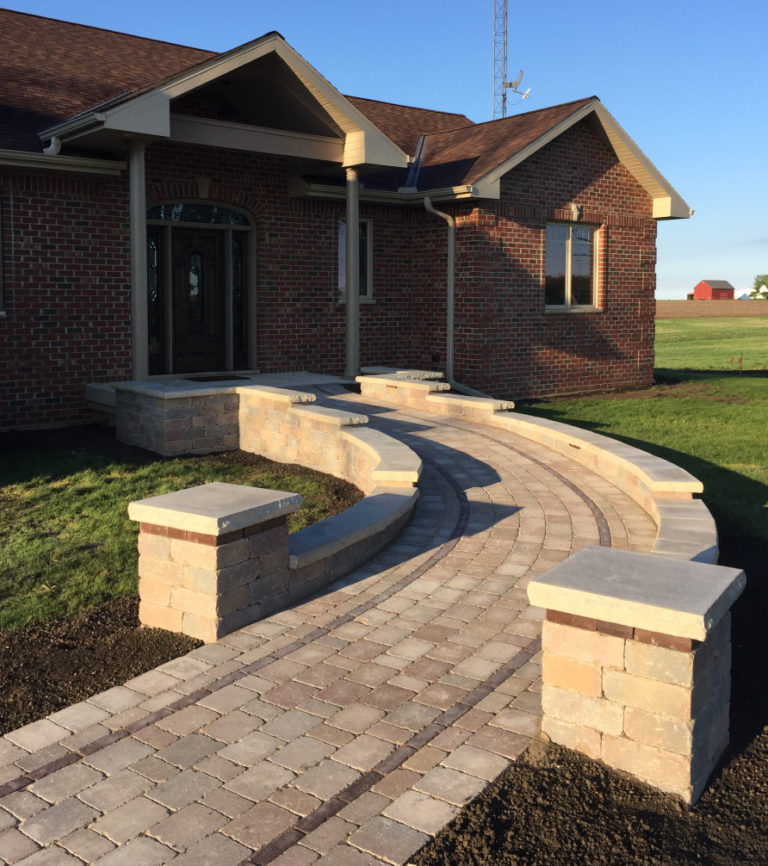 Naperville Paver Sidewalks - Design Pavers
