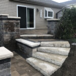 Paver Steps & Landings | Chicagoland Hardscapes by Design Pavers