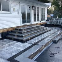 Paver Steps & Landings - Chicagoland Hardscapes by Design Pavers